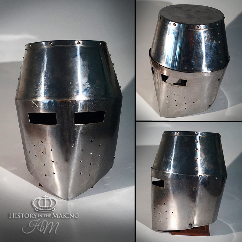 12C- Great Helm- Simple Construction-European-01 - History in the Making