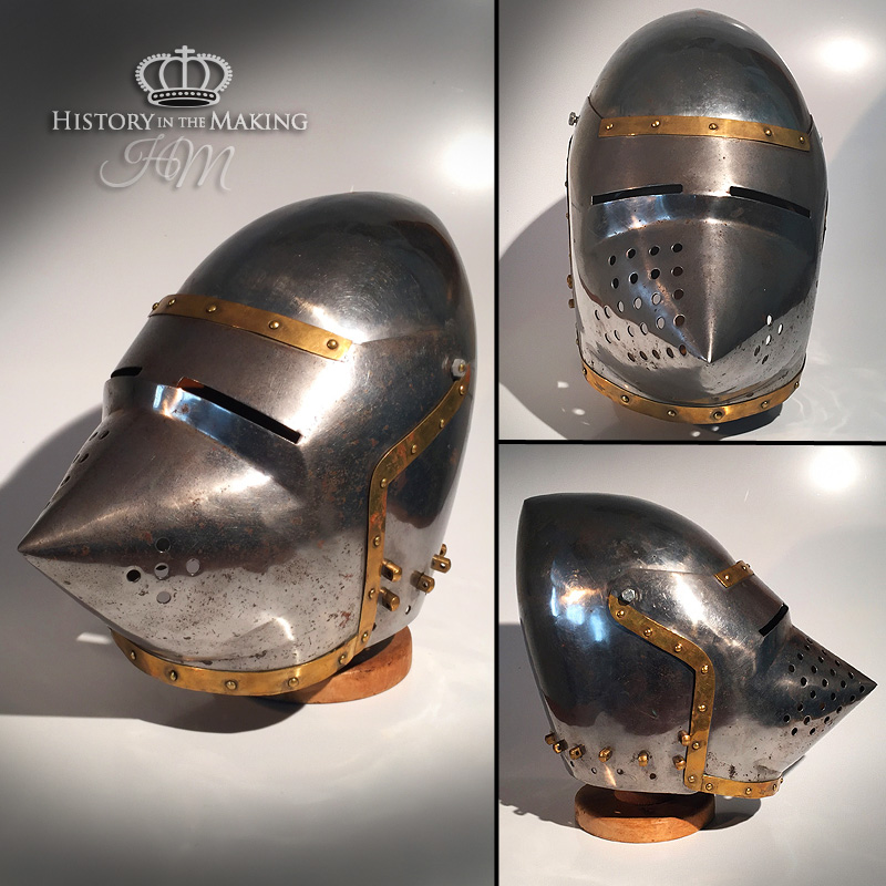 14C- Pig Face Bascinet- English-01 - History in the Making