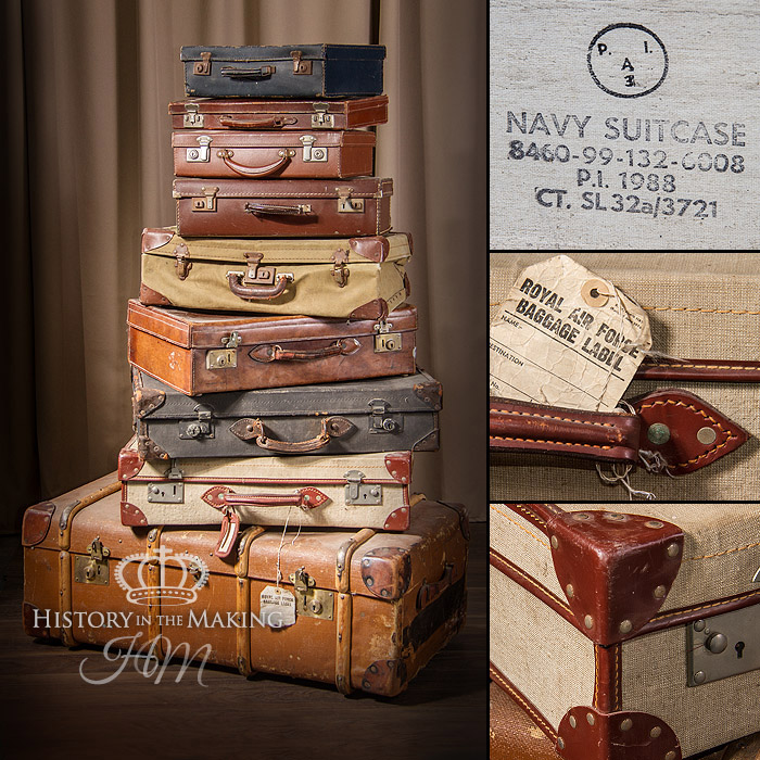 20th Century Vintage Suit Cases - History in the Making