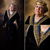 Monk Dressed in Black Robes- Augustinian Order- Benadictine Order ...