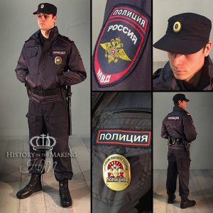 Russian Police with Padded Patrol jacket - History in the Making