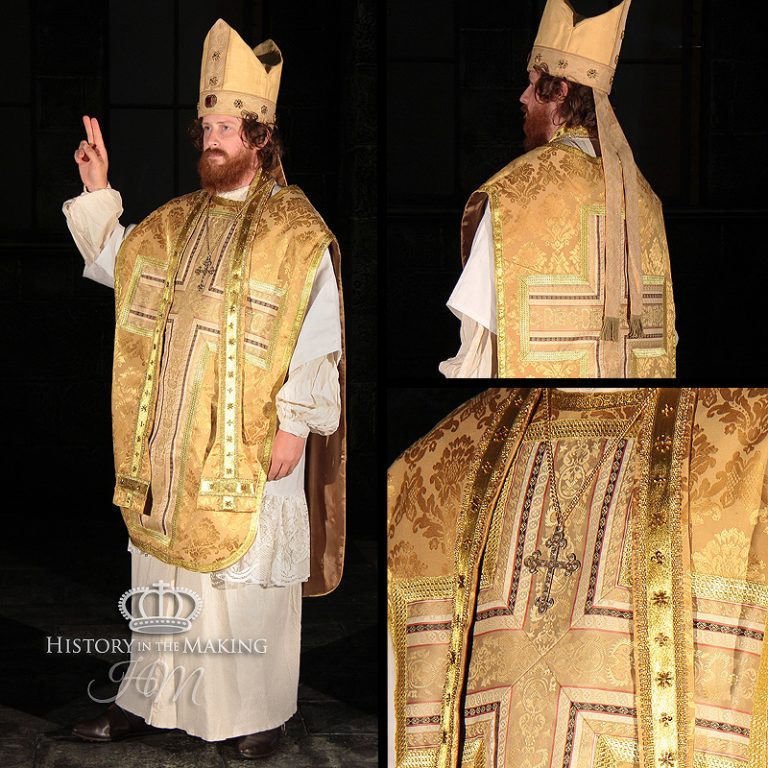 Medieval Bishop- Full Ceremonial Robes - History in the Making