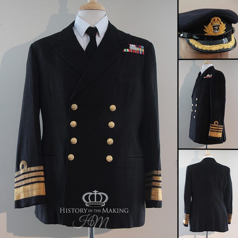 British Royal Navy- Admirals Uniform - History in the Making