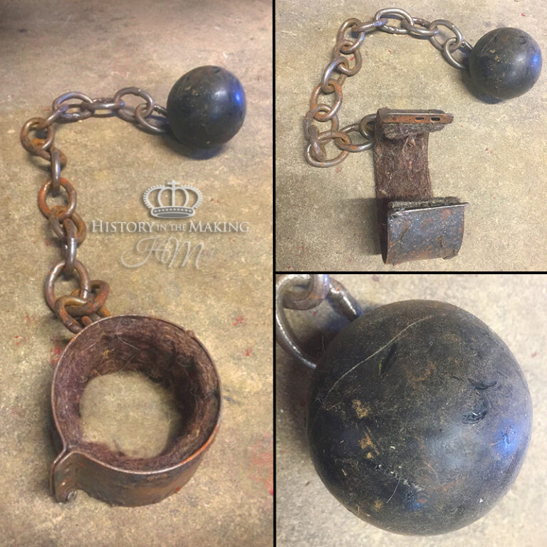 Ball and Chain- Leg Manacle - History in the Making