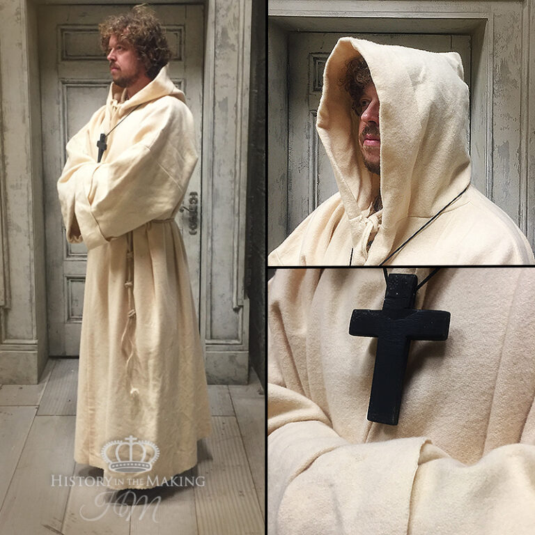 Monk Dressed in Brown Robes- Capuchin order - History in the Making