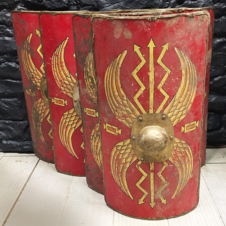 1C AD- Roman Scutum- Battle Worn Shields - History in the Making