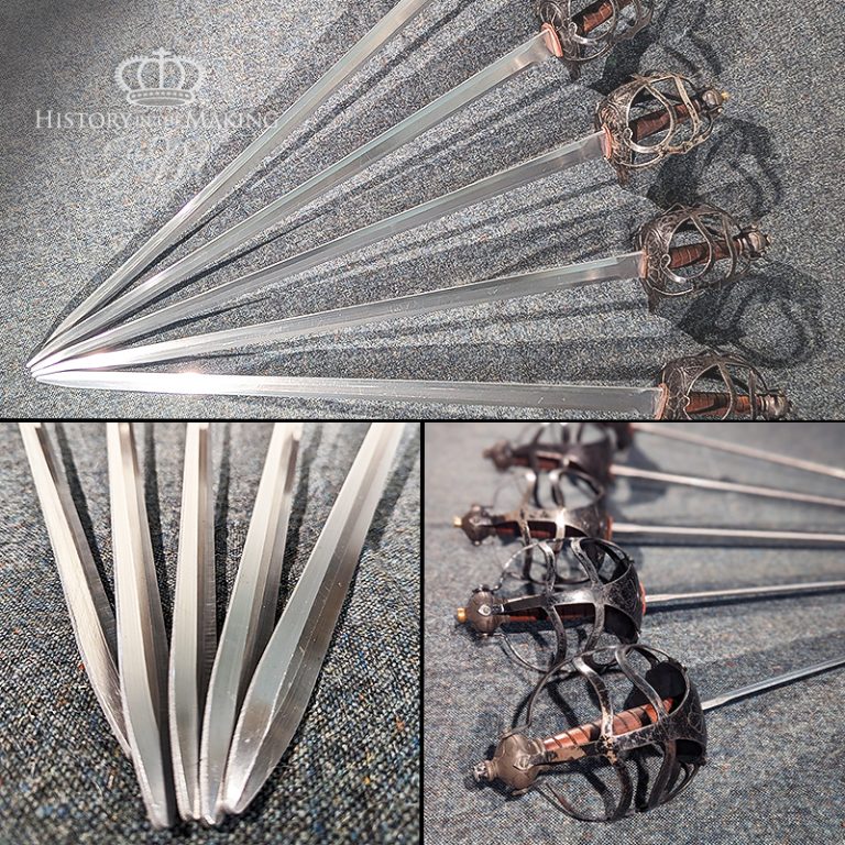 1650 English Mortuary Swords- Practical - History in the Making