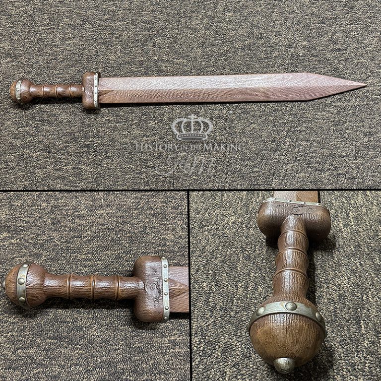 Roman Wooden training Sword- Polyurethane Construction - Stunt safe ...